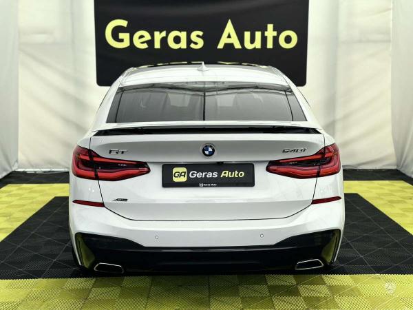 Balts BMW 640 Gran Turismo 2018 Viļņa, ar dzinēja tilpumu 3.00 L un nobraukumu 78 tūkst. km par 30450 €, foto 5 vietnē AUTOMOTO.COM.LV