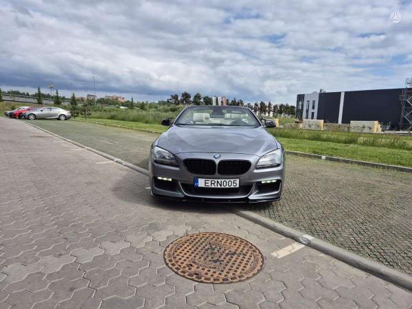 Pelēks BMW 640 2012 Viļņa, ar dzinēja tilpumu 2.98 L un nobraukumu 153 tūkst. km par 18000 €, foto 2 vietnē AUTOMOTO.COM.LV