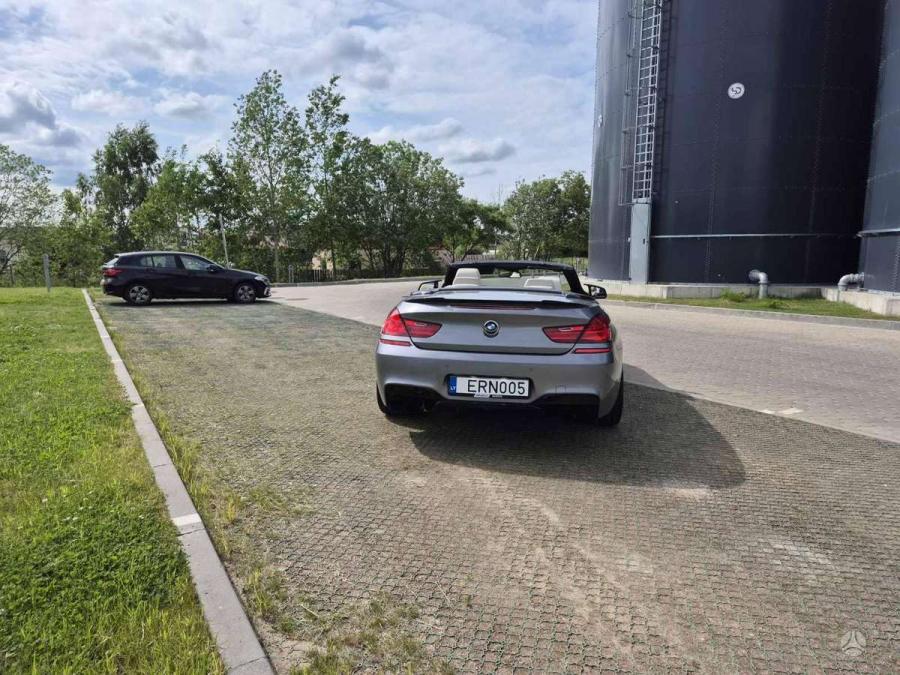 Pelēks BMW 640 2012 Viļņa, ar dzinēja tilpumu 2.98 L un nobraukumu 153 tūkst. km par 18000 €, foto 4 vietnē AUTOMOTO.COM.LV