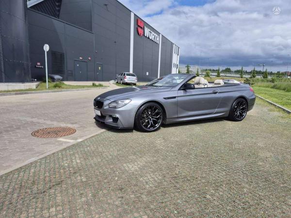 Pelēks BMW 640 2012 Viļņa, ar dzinēja tilpumu 2.98 L un nobraukumu 153 tūkst. km par 18000 €, foto 7 vietnē AUTOMOTO.COM.LV