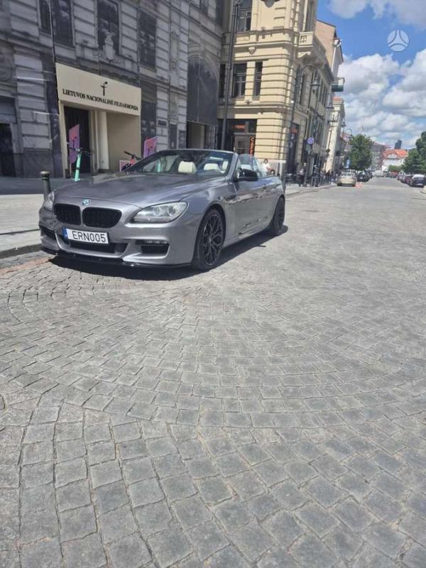 Pelēks BMW 640 2012 Viļņa, ar dzinēja tilpumu 2.98 L un nobraukumu 153 tūkst. km par 18000 €, foto 10 vietnē AUTOMOTO.COM.LV