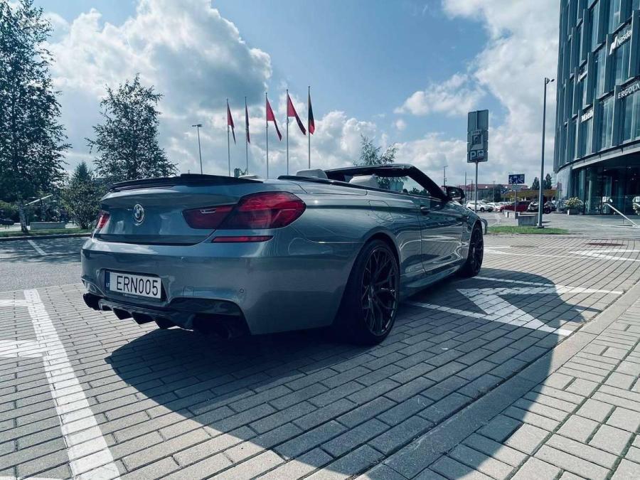 Grey BMW 640 2012 in Vilnius, with an engine capacity of 2.98 L and mileage of 154 thousand km for 14000 €, photo 7 on AUTOMOTO.COM.LV