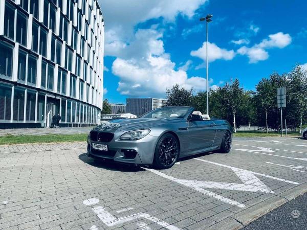 Pelēks BMW 640 2012 Viļņa, ar dzinēja tilpumu 2.98 L un nobraukumu 154 tūkst. km par 14000 €, foto 8 vietnē AUTOMOTO.COM.LV