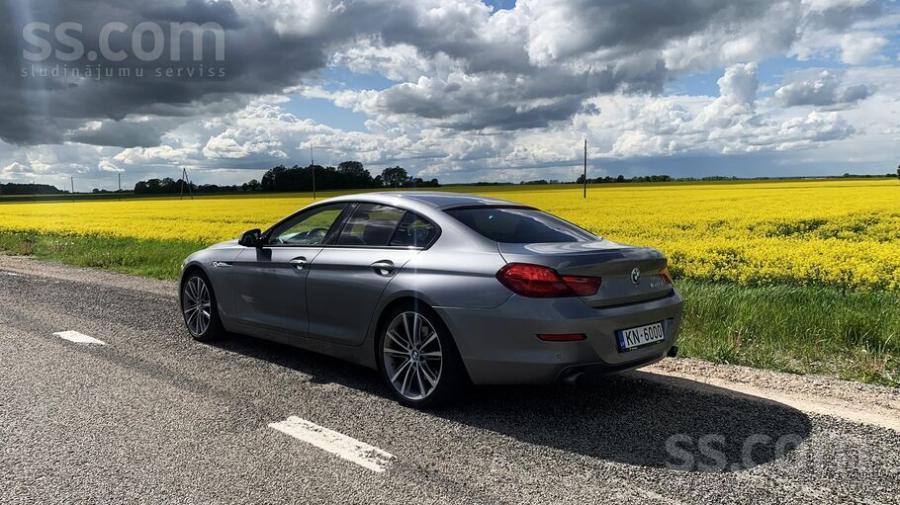 Pelēks BMW 640 2013 Rīga, ar dzinēja tilpumu 3.00 L un nobraukumu 240 tūkst. km par 21000 €, foto 4 vietnē AUTOMOTO.COM.LV