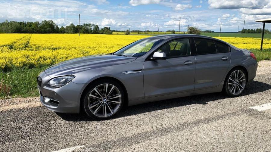 Pelēks BMW 640 2013 Rīga, ar dzinēja tilpumu 3.00 L un nobraukumu 240 tūkst. km par 21000 €, foto 5 vietnē AUTOMOTO.COM.LV