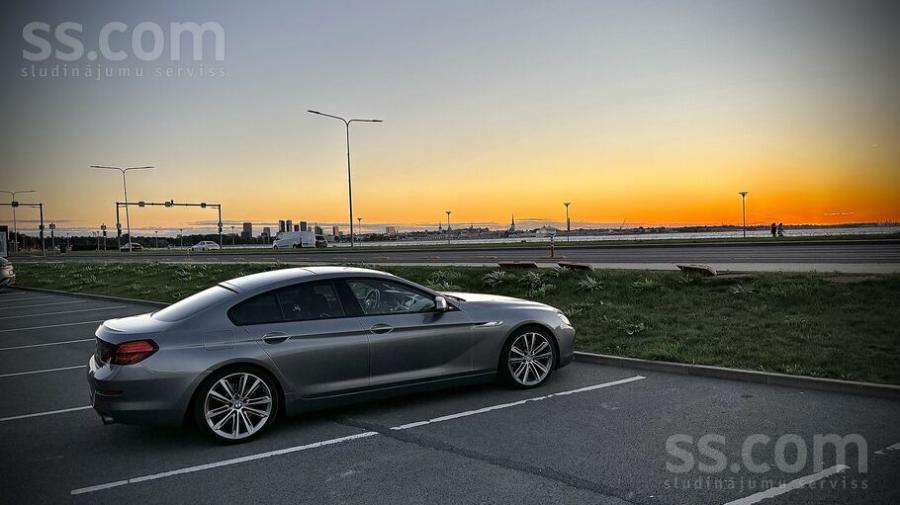 Pelēks BMW 640 2013 Rīga, ar dzinēja tilpumu 3.00 L un nobraukumu 240 tūkst. km par 21000 €, foto 6 vietnē AUTOMOTO.COM.LV