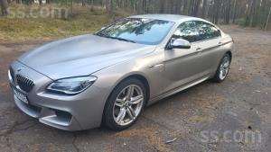 Grey BMW 640 2015 in Riga, with an engine capacity of 3.00 L and mileage of 223 thousand km for 21500 €, photo  on AUTOMOTO.COM.LV