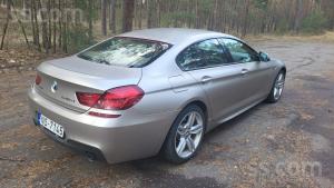 Grey BMW 640 2015 in Riga, with an engine capacity of 3.00 L and mileage of 223 thousand km for 21500 €, photo 4 on AUTOMOTO.COM.LV