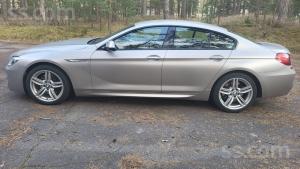 Grey BMW 640 2015 in Riga, with an engine capacity of 3.00 L and mileage of 223 thousand km for 21500 €, photo 8 on AUTOMOTO.COM.LV