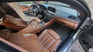 Grey BMW 640 2015 in Riga, with an engine capacity of 3.00 L and mileage of 223 thousand km for 21500 €, photo 10 on AUTOMOTO.COM.LV