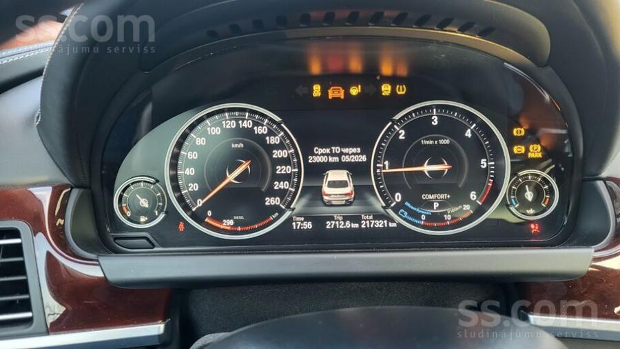 Grey BMW 640 2015 in Riga, with an engine capacity of 3.00 L and mileage of 223 thousand km for 21500 €, photo 14 on AUTOMOTO.COM.LV