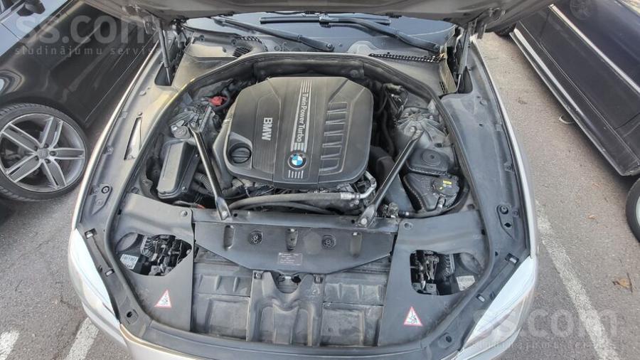 Grey BMW 640 2015 in Riga, with an engine capacity of 3.00 L and mileage of 223 thousand km for 21500 €, photo 22 on AUTOMOTO.COM.LV