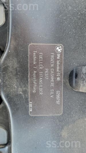 Grey BMW 640 2015 in Riga, with an engine capacity of 3.00 L and mileage of 223 thousand km for 21500 €, photo 23 on AUTOMOTO.COM.LV