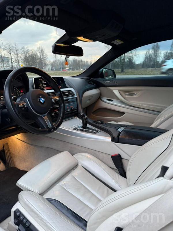 Pelēks BMW 640 2016 Jelgava, ar dzinēja tilpumu 3.00 L un nobraukumu 195 tūkst. km par 22000 €, foto 6 vietnē AUTOMOTO.COM.LV