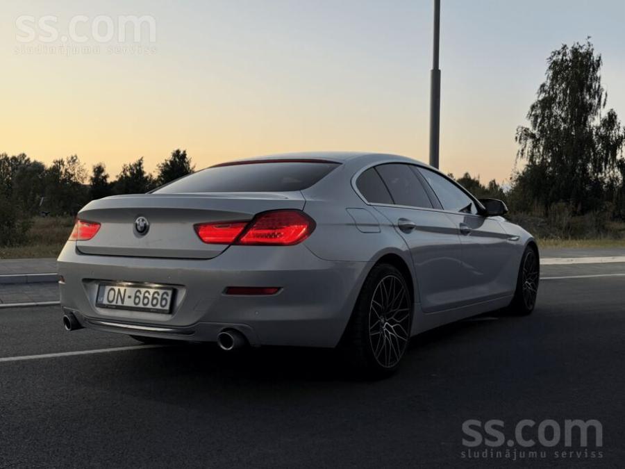 Pelēks BMW 640 2016 Rīga, ar dzinēja tilpumu 3.00 L un nobraukumu 249 tūkst. km par 21000 €, foto 5 vietnē AUTOMOTO.COM.LV
