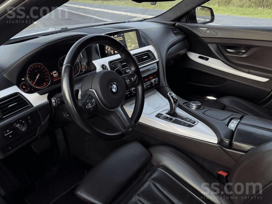 Pelēks BMW 640 2016 Rīga, ar dzinēja tilpumu 3.00 L un nobraukumu 249 tūkst. km par 21000 €, foto 6 vietnē AUTOMOTO.COM.LV