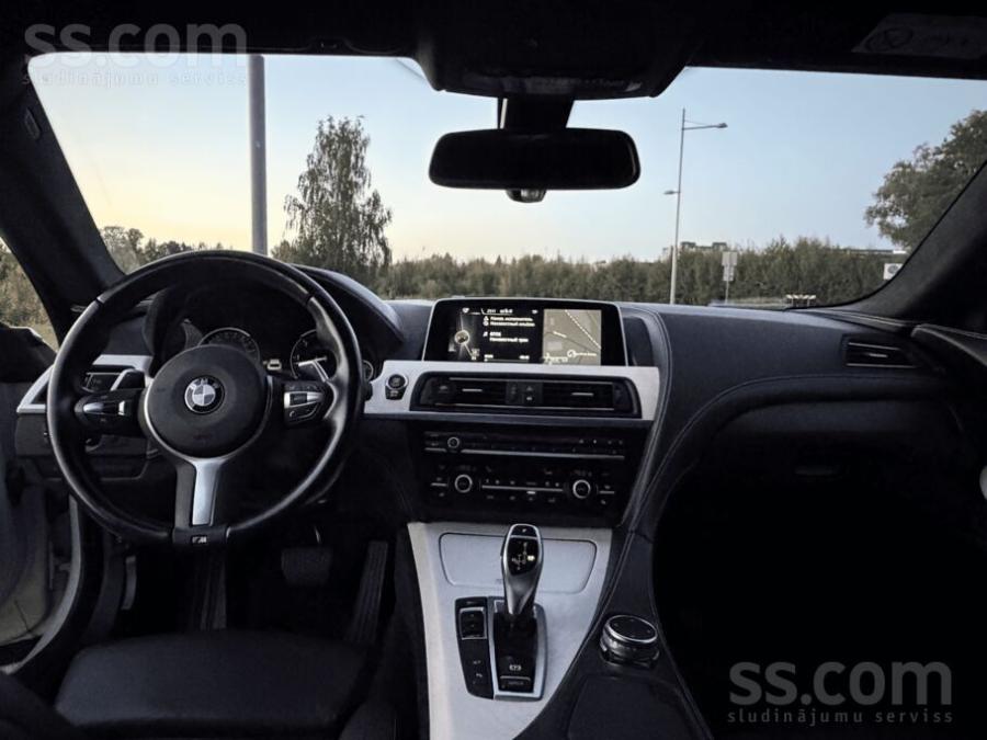 Pelēks BMW 640 2016 Rīga, ar dzinēja tilpumu 3.00 L un nobraukumu 249 tūkst. km par 21000 €, foto 7 vietnē AUTOMOTO.COM.LV