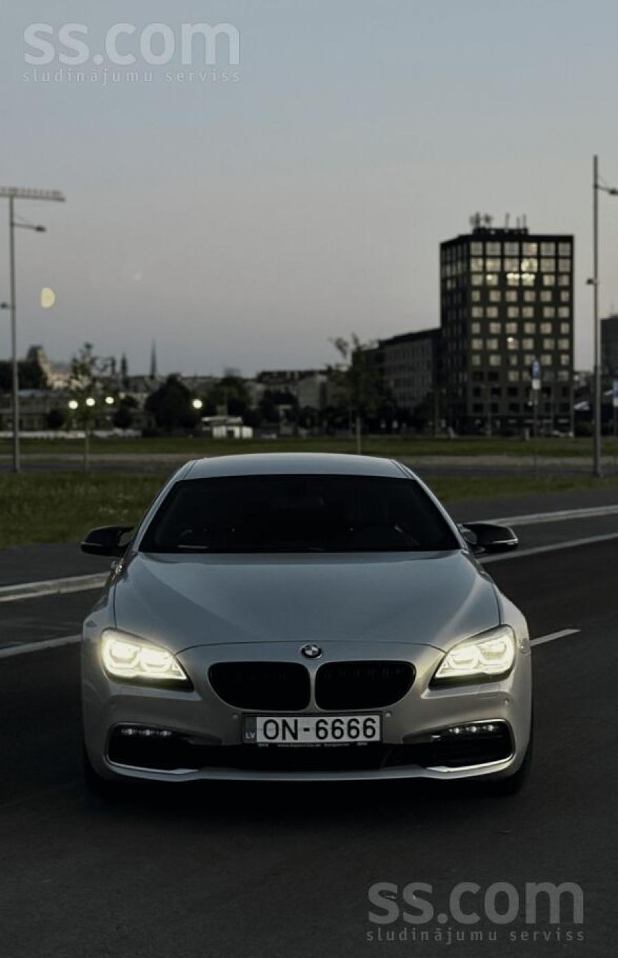 Pelēks BMW 640 2016 Rīga, ar dzinēja tilpumu 3.00 L un nobraukumu 249 tūkst. km par 21000 €, foto 16 vietnē AUTOMOTO.COM.LV