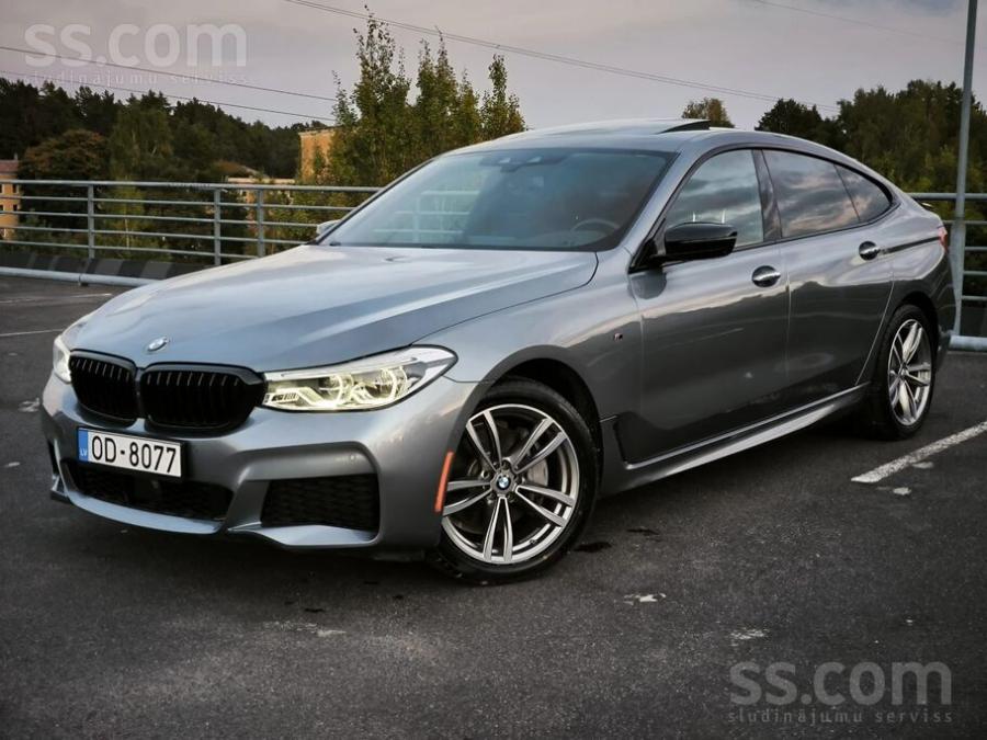 Grey BMW 640 2018 in Riga, with an engine capacity of 3.00 L and mileage of 55 thousand km for 27000 €, photo 1 on AUTOMOTO.COM.LV
