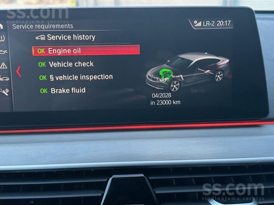 Pelēks BMW 640 2018 Rīga, ar dzinēja tilpumu 3.00 L un nobraukumu 137 tūkst. km par 27500 €, foto 24 vietnē AUTOMOTO.COM.LV