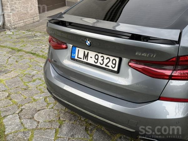 Grey BMW 640 2018 in Riga, with an engine capacity of 3.00 L and mileage of 89 thousand km for 31500 €, photo 8 on AUTOMOTO.COM.LV