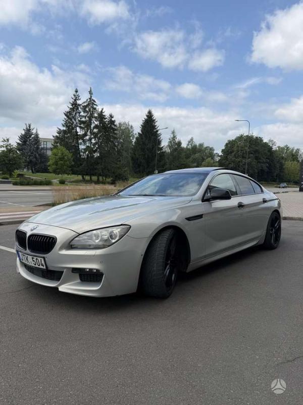 Grey BMW 640 2013 in Kaunas, with an engine capacity of 2.99 L and mileage of 265 thousand km for 15800 €, photo 2 on AUTOMOTO.COM.LV