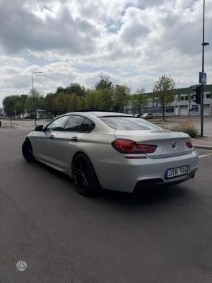 Grey BMW 640 2013 in Kaunas, with an engine capacity of 2.99 L and mileage of 265 thousand km for 15800 €, photo 5 on AUTOMOTO.COM.LV