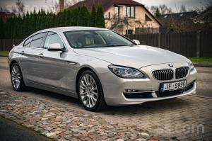 Grey BMW 640 2014 in Riga, with an engine capacity of 3.00 L and mileage of 0 thousand km for 20990 €, photo 3 on AUTOMOTO.COM.LV