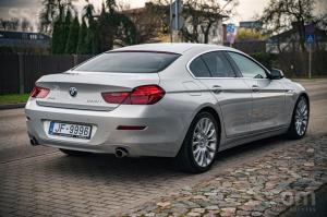 Grey BMW 640 2014 in Riga, with an engine capacity of 3.00 L and mileage of 0 thousand km for 20990 €, photo 4 on AUTOMOTO.COM.LV