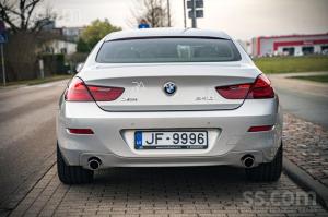 Grey BMW 640 2014 in Riga, with an engine capacity of 3.00 L and mileage of 0 thousand km for 20990 €, photo 5 on AUTOMOTO.COM.LV