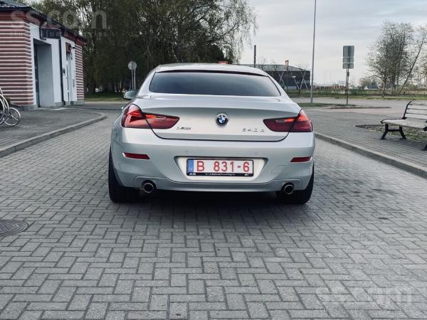 Pelēks BMW 640 2014 Ventspils, ar dzinēja tilpumu 3.00 L un nobraukumu 152 tūkst. km par 17500 €, foto 4 vietnē AUTOMOTO.COM.LV