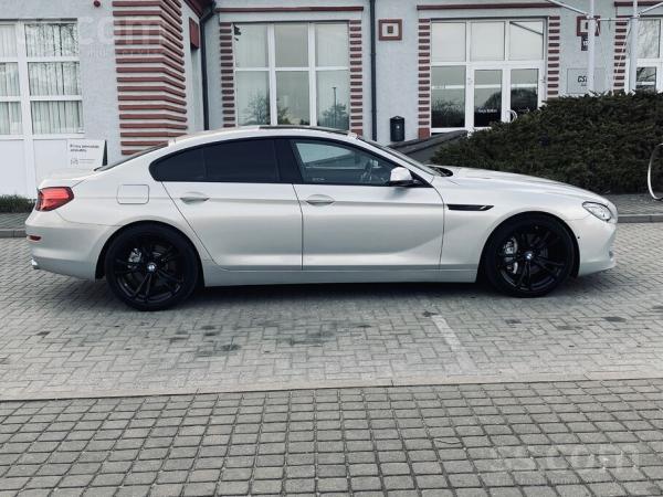 Grey BMW 640 2014 in Ventspils, with an engine capacity of 3.00 L and mileage of 152 thousand km for 17500 €, photo 6 on AUTOMOTO.COM.LV