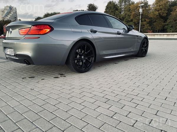 Grey BMW 640 2017 in Riga, with an engine capacity of 3.00 L and mileage of 197 thousand km for 23950 €, photo 2 on AUTOMOTO.COM.LV