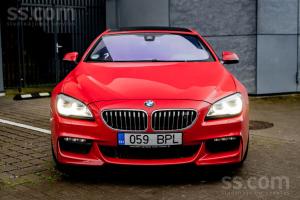 Red BMW 640 2015 in Tallinn, with an engine capacity of 3.00 L and mileage of 176 thousand km for 24990 €, photo 10 on AUTOMOTO.COM.LV
