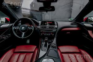 Red BMW 640 2015 in Tallinn, with an engine capacity of 3.00 L and mileage of 176 thousand km for 24990 €, photo 14 on AUTOMOTO.COM.LV
