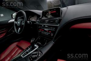 Red BMW 640 2015 in Tallinn, with an engine capacity of 3.00 L and mileage of 176 thousand km for 24990 €, photo 16 on AUTOMOTO.COM.LV
