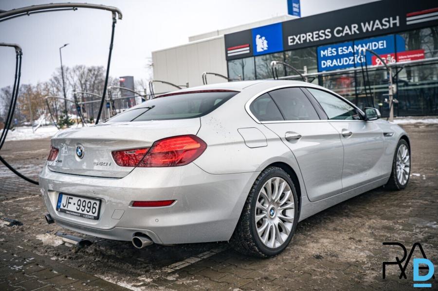 BMW 640 2014 in Riga, with an engine capacity of 3.00 L and mileage of 123 thousand km for 18990 €, photo 2 on AUTOMOTO.COM.LV