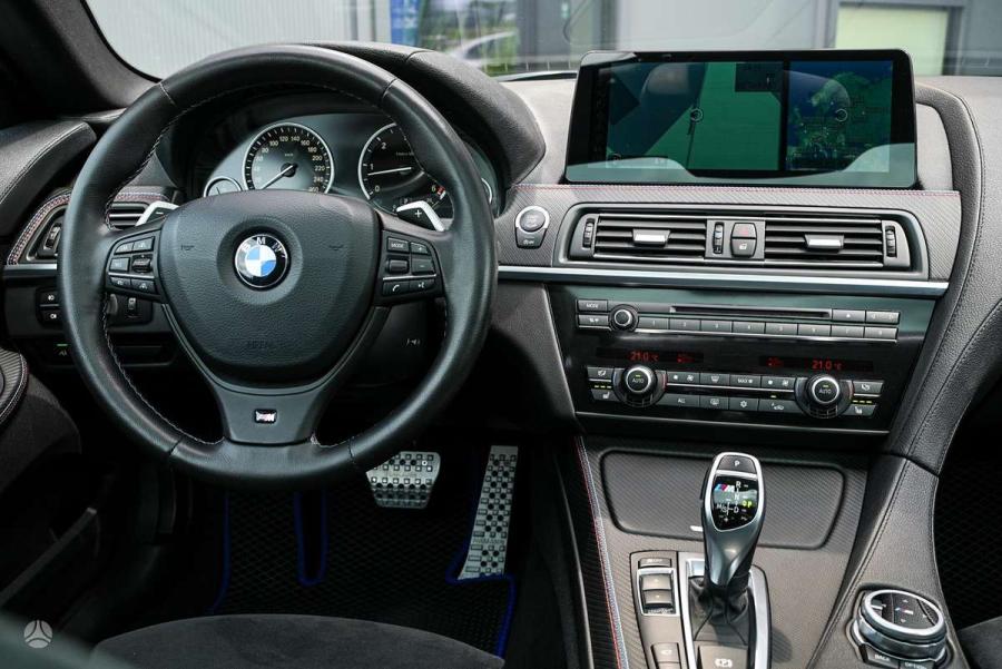 White BMW 640 2011 in Kaunas, with an engine capacity of 2.99 L and mileage of 319 thousand km for 14950 €, photo 18 on AUTOMOTO.COM.LV