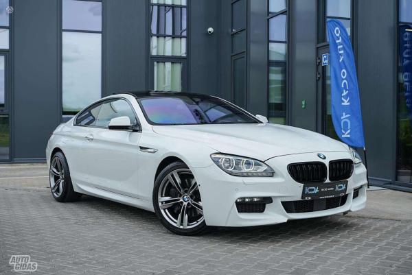 Balts BMW 640 2011 Kauņa, ar dzinēja tilpumu 3.00 L un nobraukumu 319 tūkst. km par 14750 €, foto 1 vietnē AUTOMOTO.COM.LV
