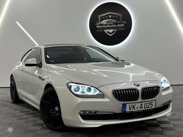Balts BMW 640 2011 Marijampole, ar dzinēja tilpumu 2.99 L un nobraukumu 207 tūkst. km par 13999 €, foto 1 vietnē AUTOMOTO.COM.LV