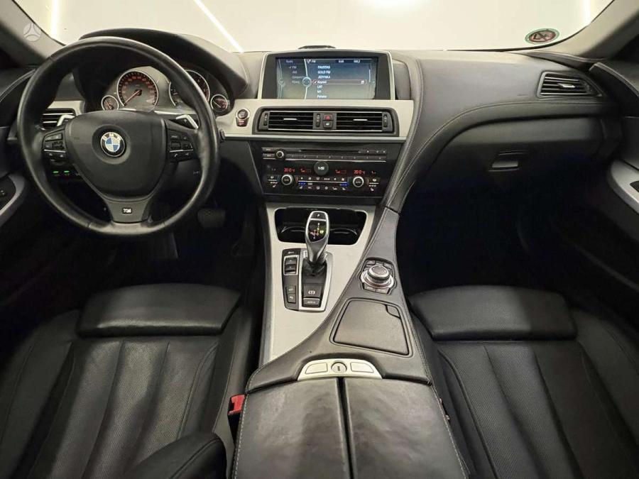 White BMW 640 2011 in Marijampole, with an engine capacity of 2.99 L and mileage of 207 thousand km for 13999 €, photo 18 on AUTOMOTO.COM.LV