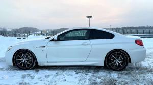 White BMW 640 2013 in Vilnius, with an engine capacity of 2.98 L and mileage of 195 thousand km for 17350 €, photo 4 on AUTOMOTO.COM.LV