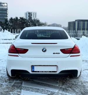 White BMW 640 2013 in Vilnius, with an engine capacity of 2.98 L and mileage of 195 thousand km for 17350 €, photo 6 on AUTOMOTO.COM.LV