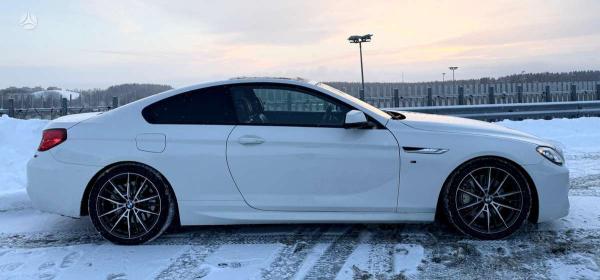 White BMW 640 2013 in Vilnius, with an engine capacity of 2.98 L and mileage of 195 thousand km for 17350 €, photo 8 on AUTOMOTO.COM.LV