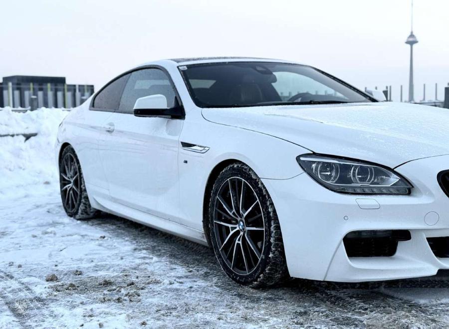 White BMW 640 2013 in Vilnius, with an engine capacity of 2.98 L and mileage of 195 thousand km for 17350 €, photo 9 on AUTOMOTO.COM.LV