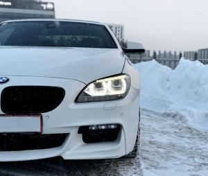 White BMW 640 2013 in Vilnius, with an engine capacity of 2.98 L and mileage of 195 thousand km for 17350 €, photo 10 on AUTOMOTO.COM.LV
