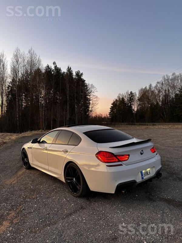 White BMW 640 2013 in Valka, with an engine capacity of 3.00 L and mileage of 158 thousand km for 16999 €, photo 1 on AUTOMOTO.COM.LV