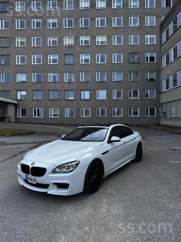 White BMW 640 2013 in Valka, with an engine capacity of 3.00 L and mileage of 158 thousand km for 16999 €, photo 2 on AUTOMOTO.COM.LV
