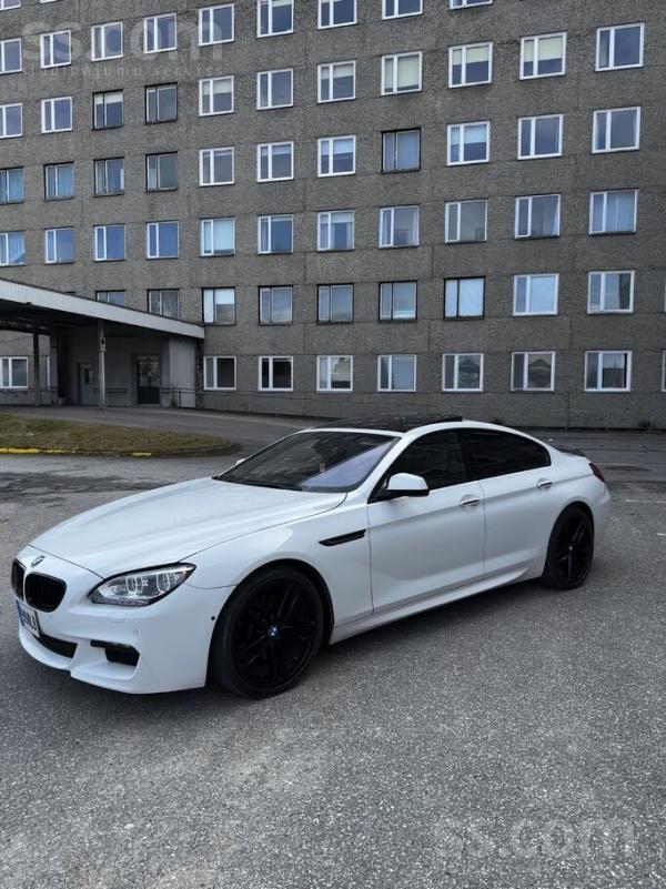 White BMW 640 2013 in Valka, with an engine capacity of 3.00 L and mileage of 158 thousand km for 16999 €, photo 3 on AUTOMOTO.COM.LV