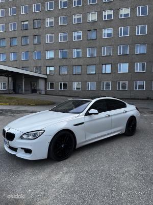 White BMW 640 2013 in Viljandi, with an engine capacity of 3.00 L and mileage of 158 thousand km for 16500 €, photo 18 on AUTOMOTO.COM.LV